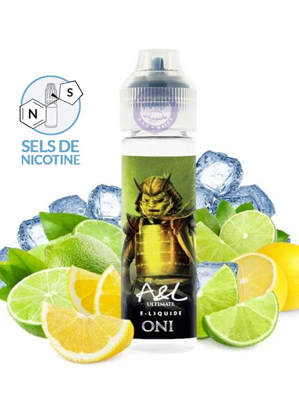 (D.I.Y) à vaper E-liquide ONI Ultimate Sel de Nicotine 60ml - Ivop Tunisie